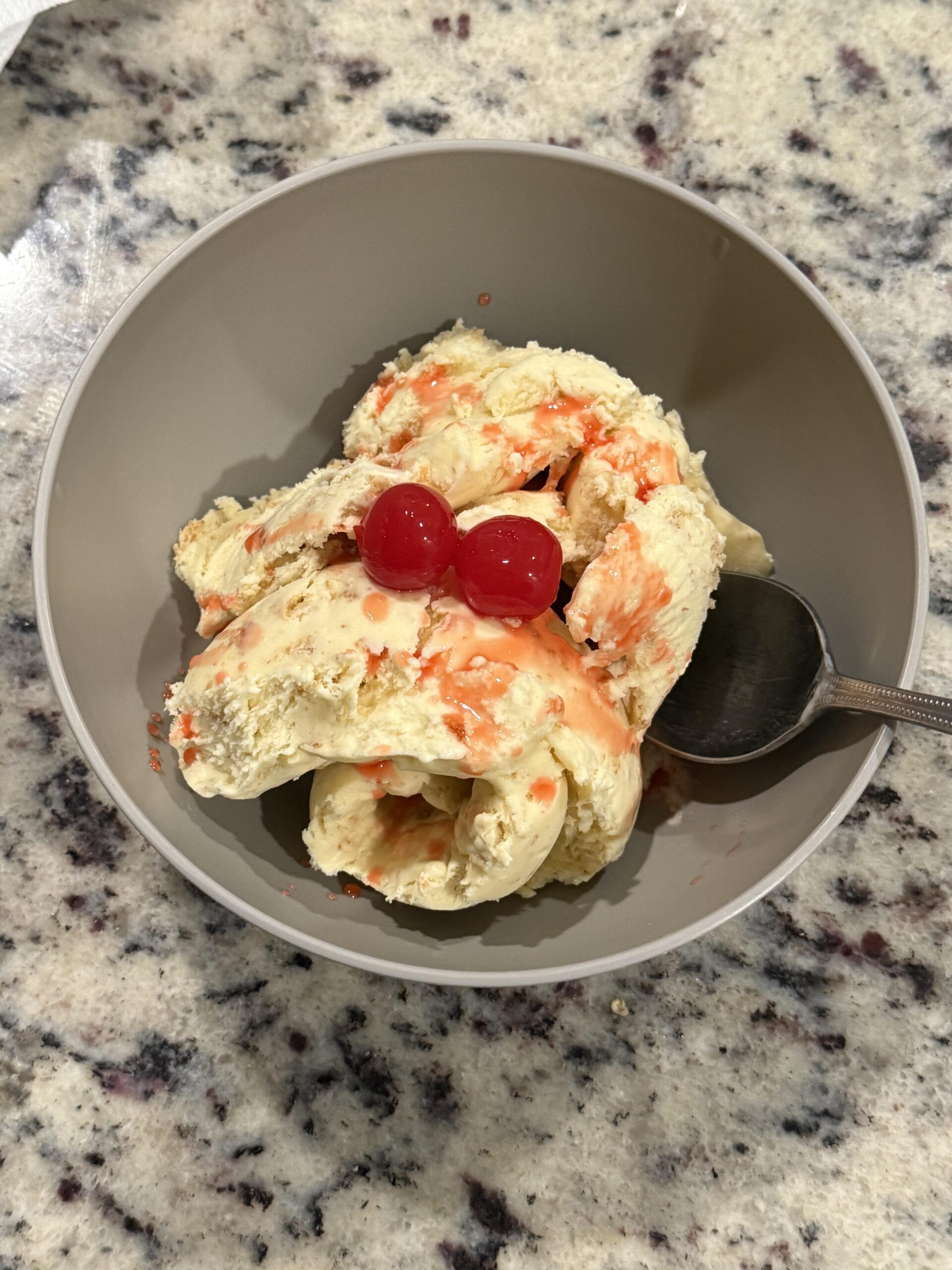 January Ice Cream: Amaretto Mascarpone Cheesecake - Dining and Cooking