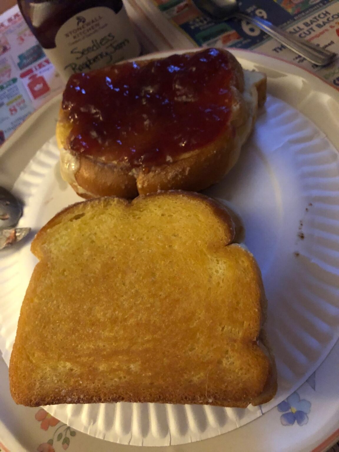 Grilled Cheese with Raspberry Jam - Dining and Cooking