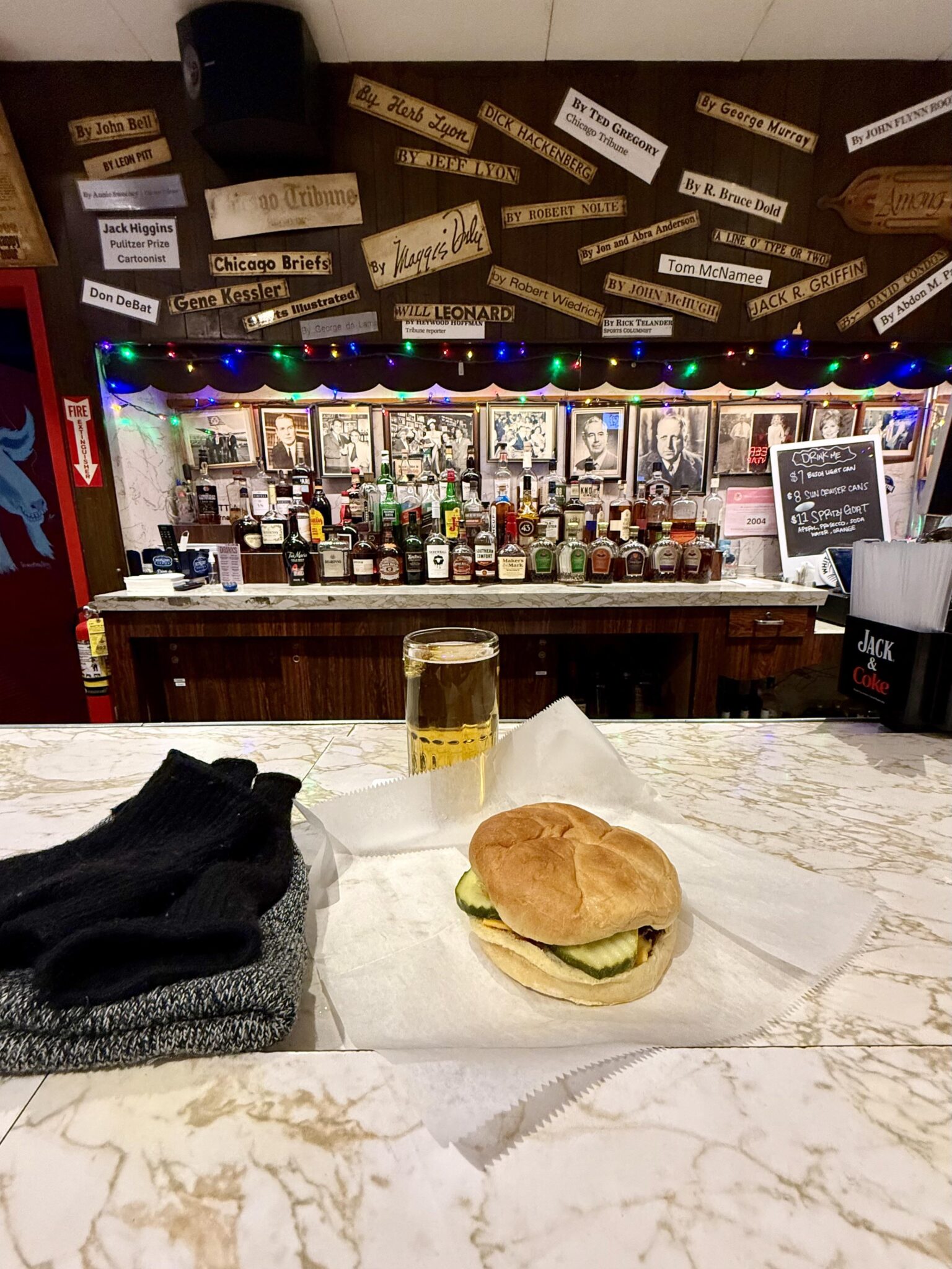 Double Cheezborger & Old Style - Dining and Cooking