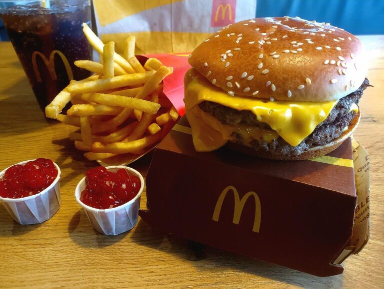 Double QP and fries - Dining and Cooking