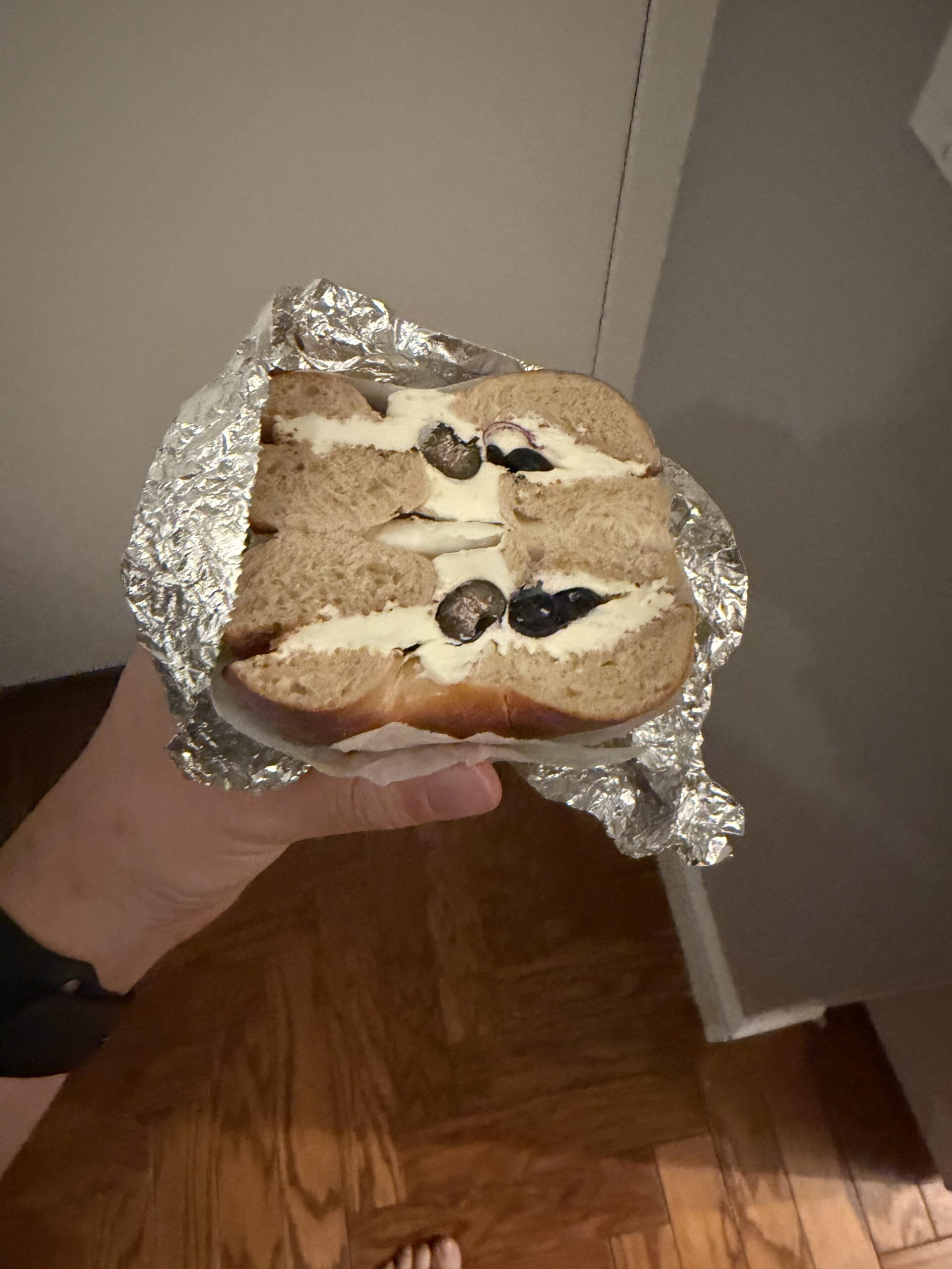 New York style blueberry bagel - Dining and Cooking