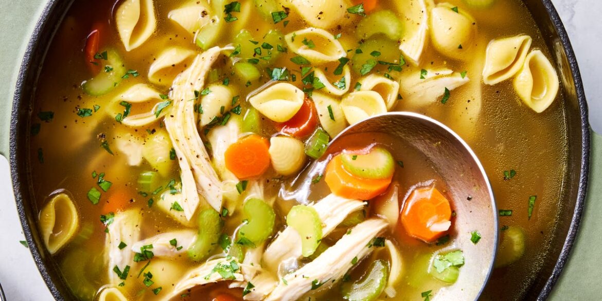 Best High-Protein Chicken Noodle Soup Recipe - Dining and Cooking