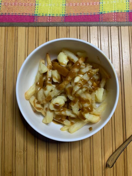 Homemade poutine (I didn’t eat it all - Dining and Cooking