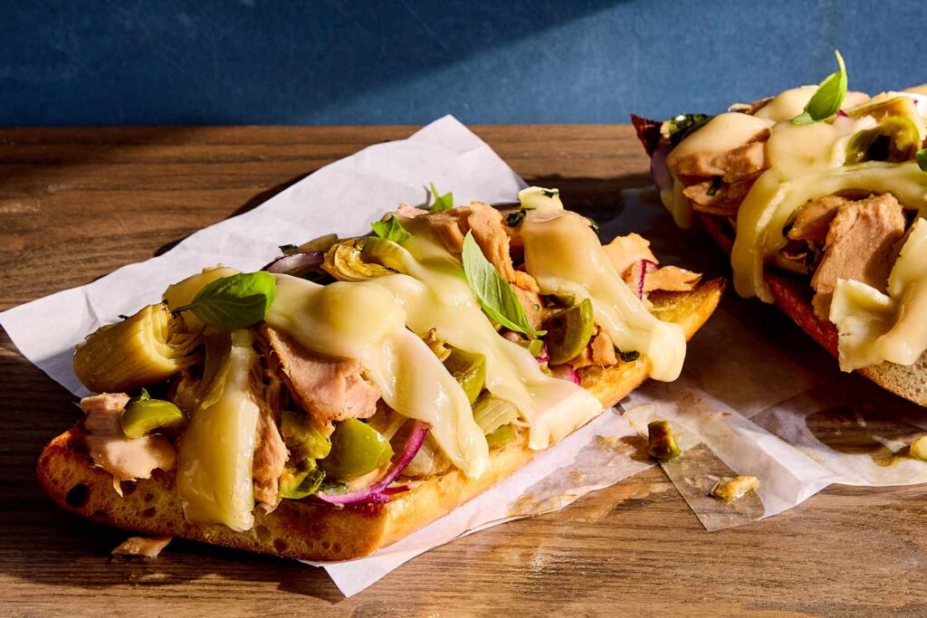 Italian Tuna Melts Recipe - Dining and Cooking