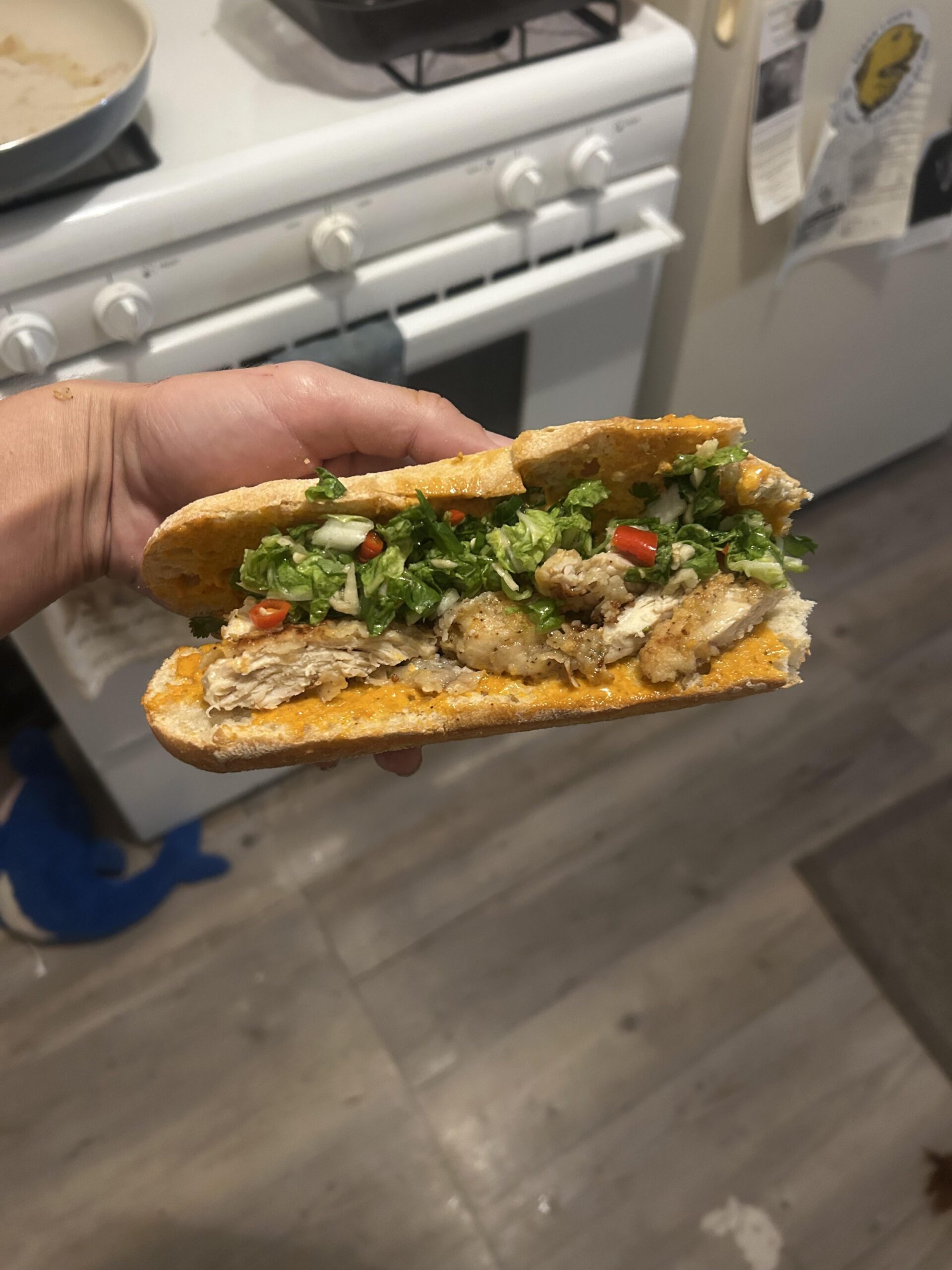 Thai tom yum sandwich - Dining and Cooking