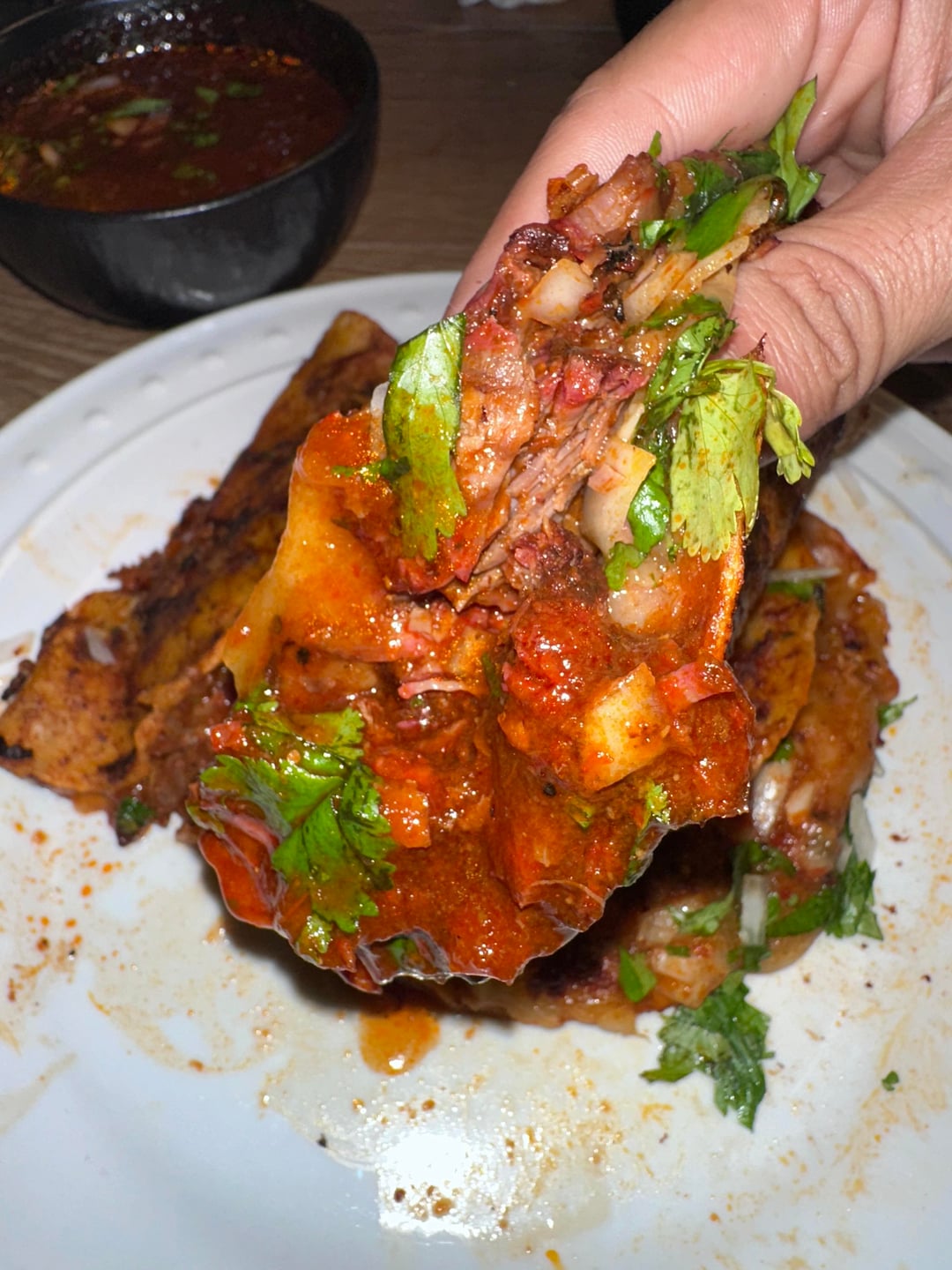 Beef shank birria tacos - Dining and Cooking