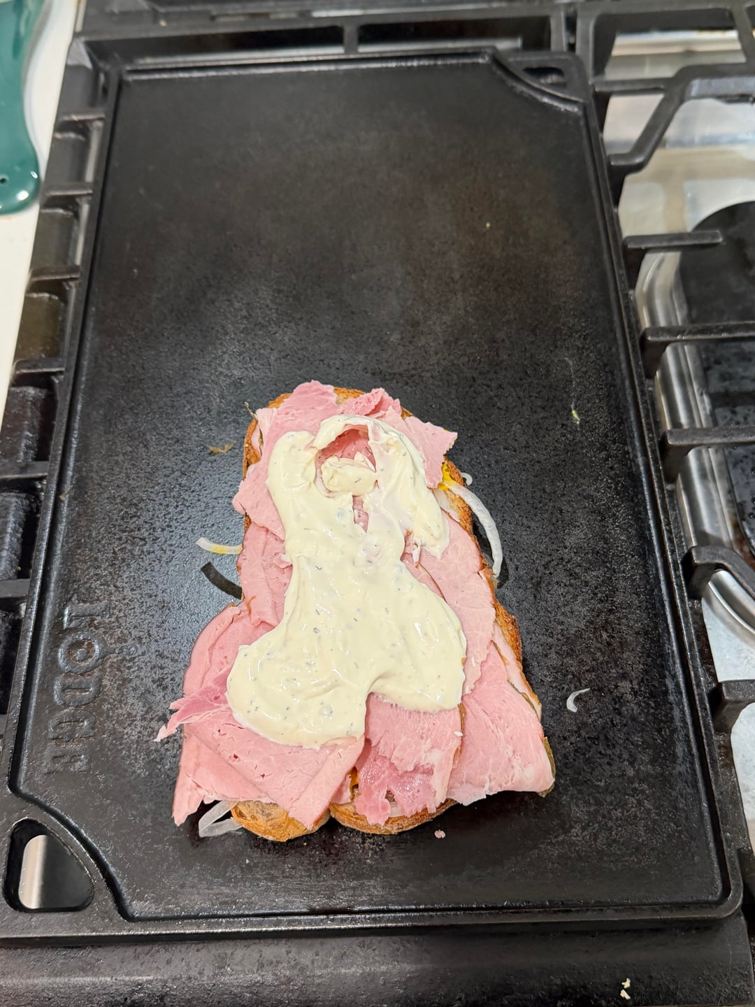 [homemade] hot ham and cheese - Dining and Cooking