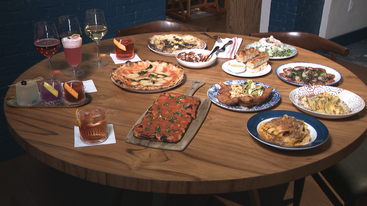 Italian eating at Mama Luca's - Dining and Cooking