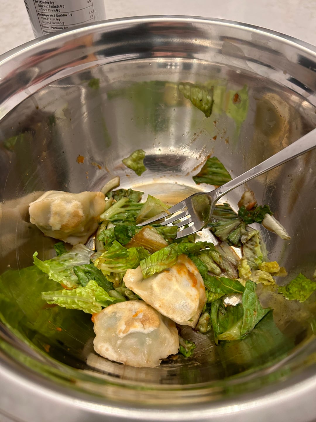 homemade store bought dumpling (salad) - Dining and Cooking