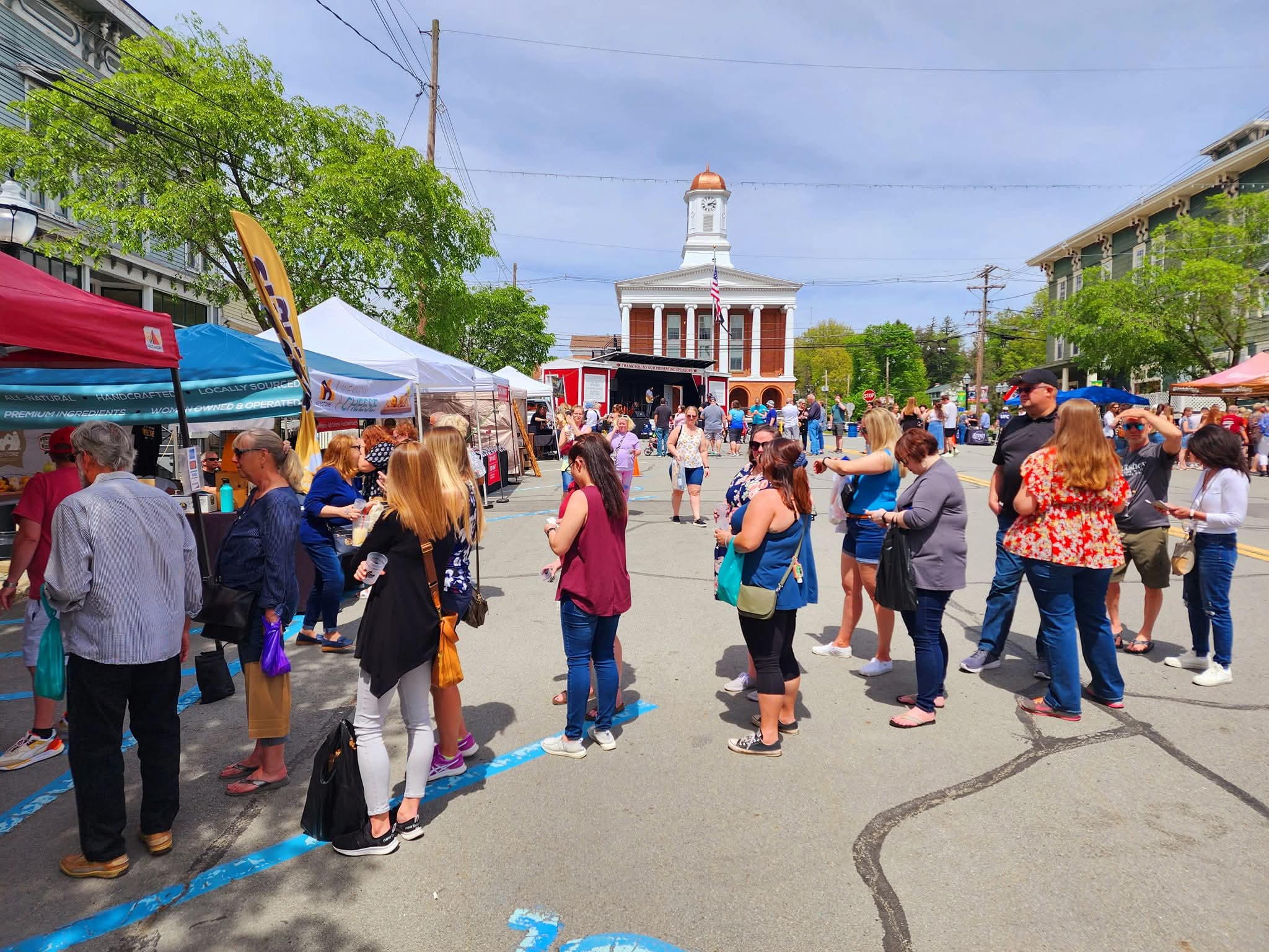 Wine Walk exits stage left, Spelling Bee enters - Dining and Cooking