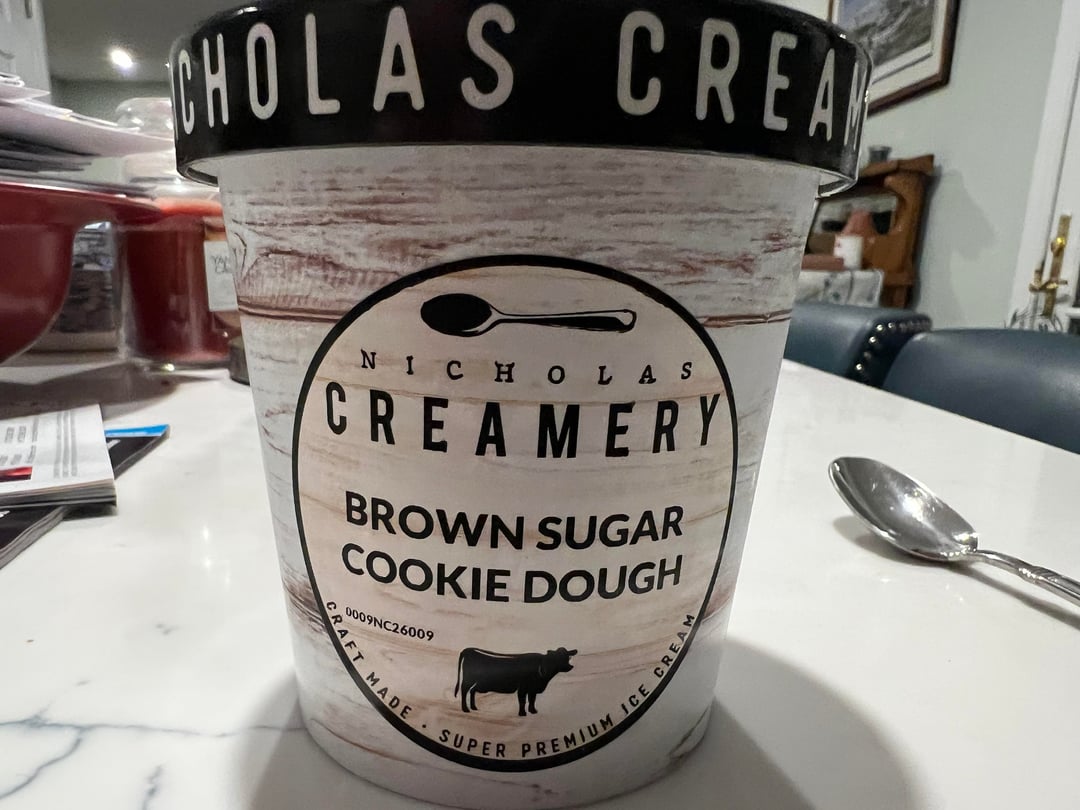 Nicholas Creamery Brown Sugar Cookie Dough - Dining and Cooking