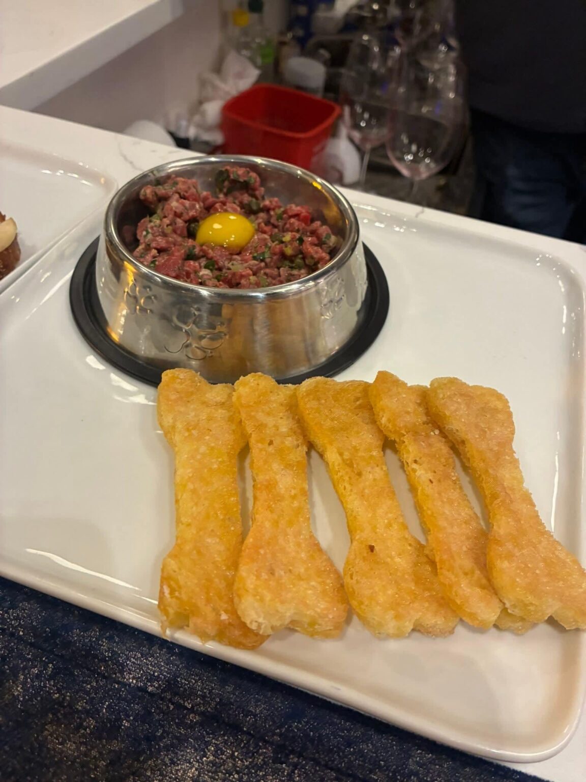 BarkBarke, Tartare from an actual human menu - Dining and Cooking