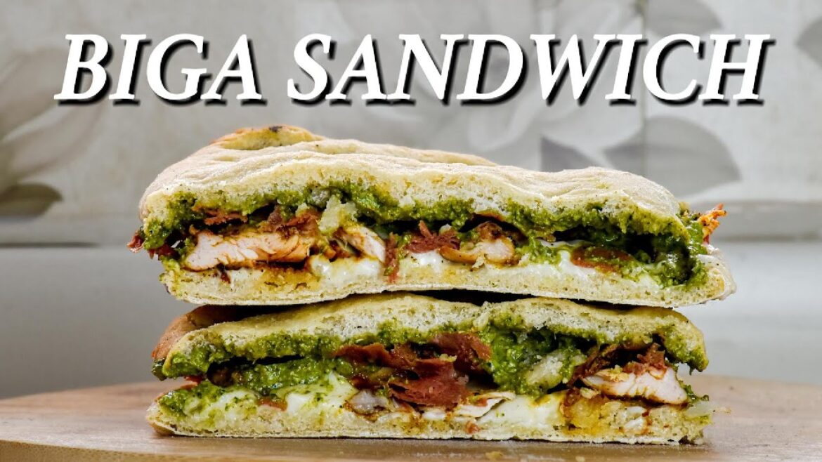 The Ultimate Schiacciata Sandwich (Biga Bread) - Dining and Cooking