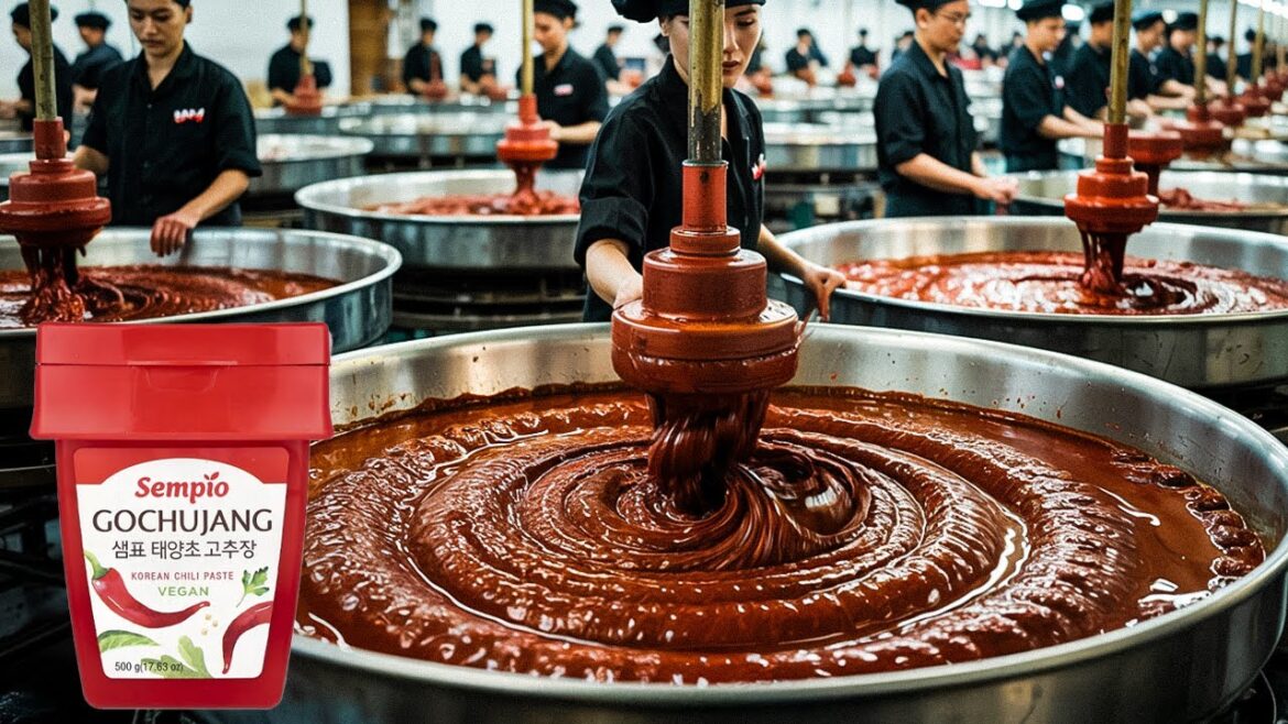 How Gochujang Korean Chili Paste is Made | Made of What - Dining and ...