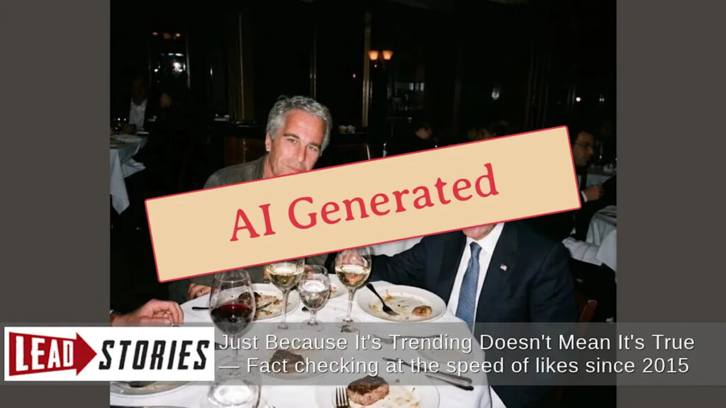 FAKE Photo Shows Chuck Schumer Smiling AND Dining With Jeffrey Epstein ...