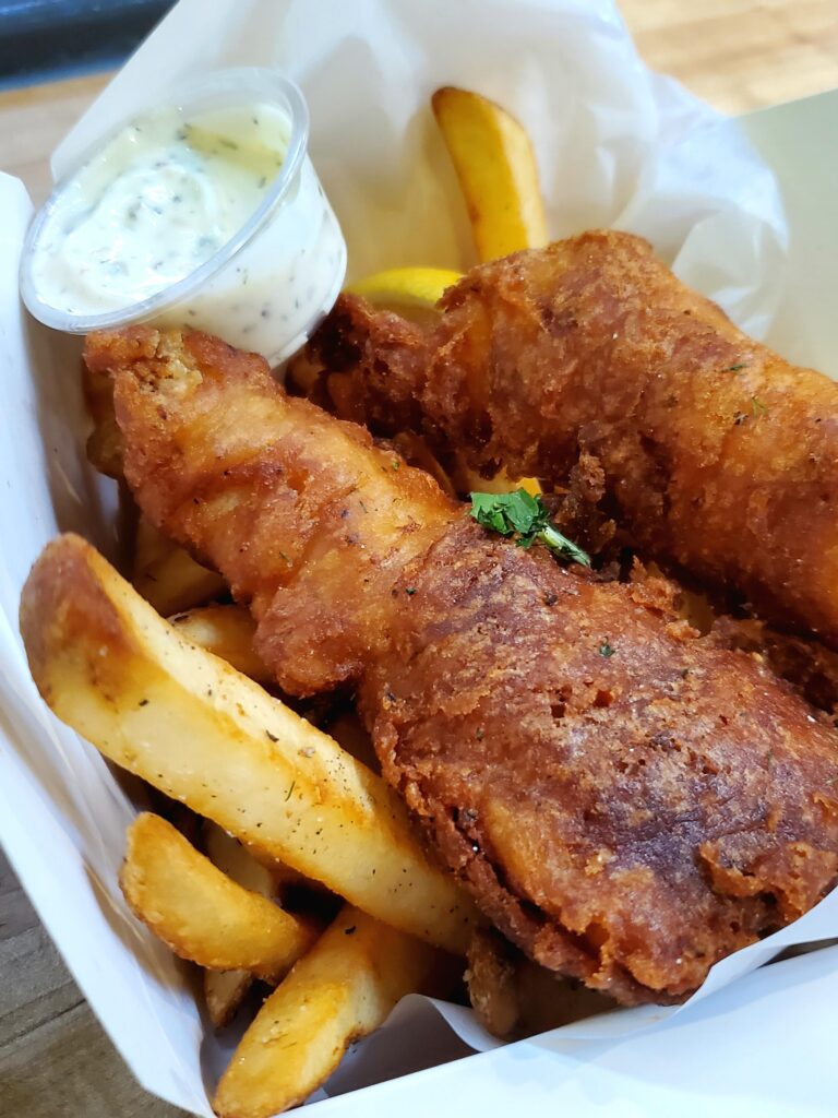 Alaskan Cod Fish and Chips - Dining and Cooking