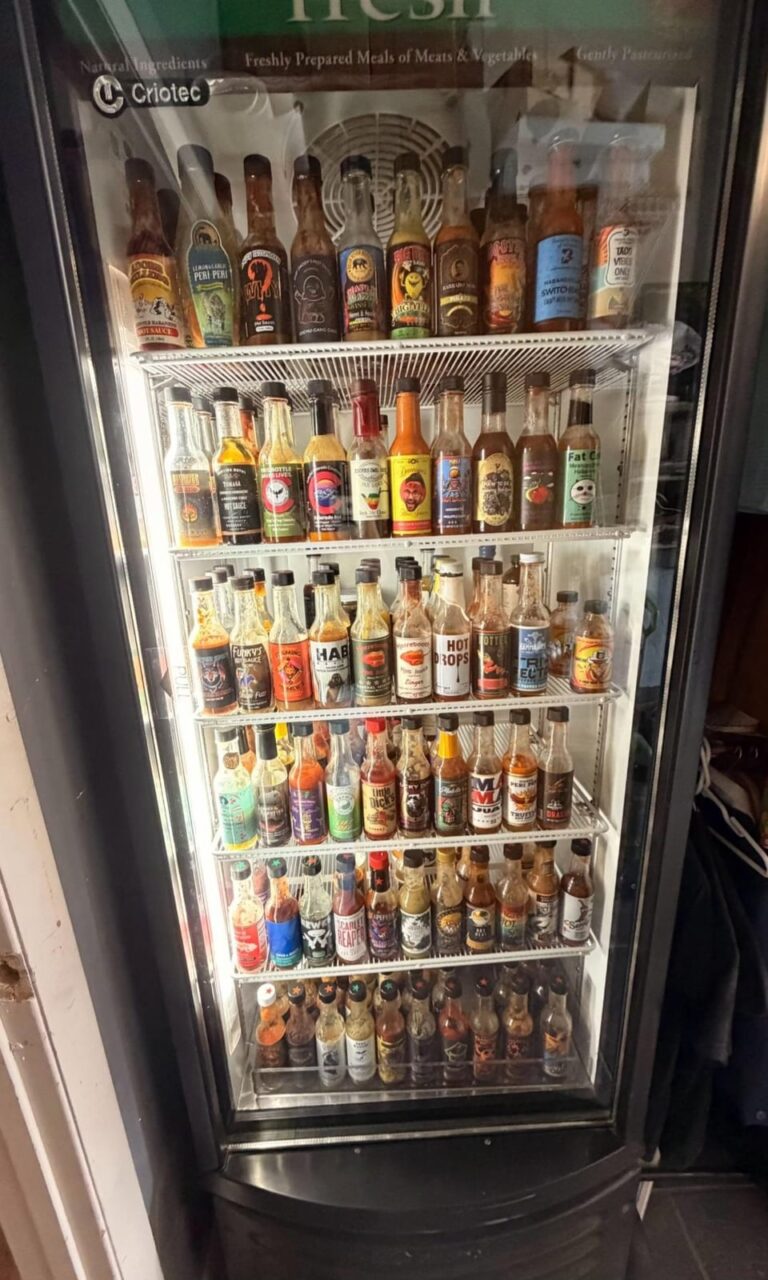 Hot Sauce Fridge - Dining and Cooking