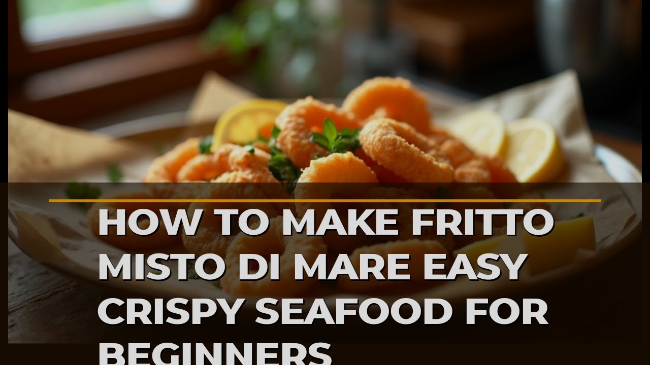 How To Make Fritto Misto Di Mare Easy Crispy Seafood For Beginners ...