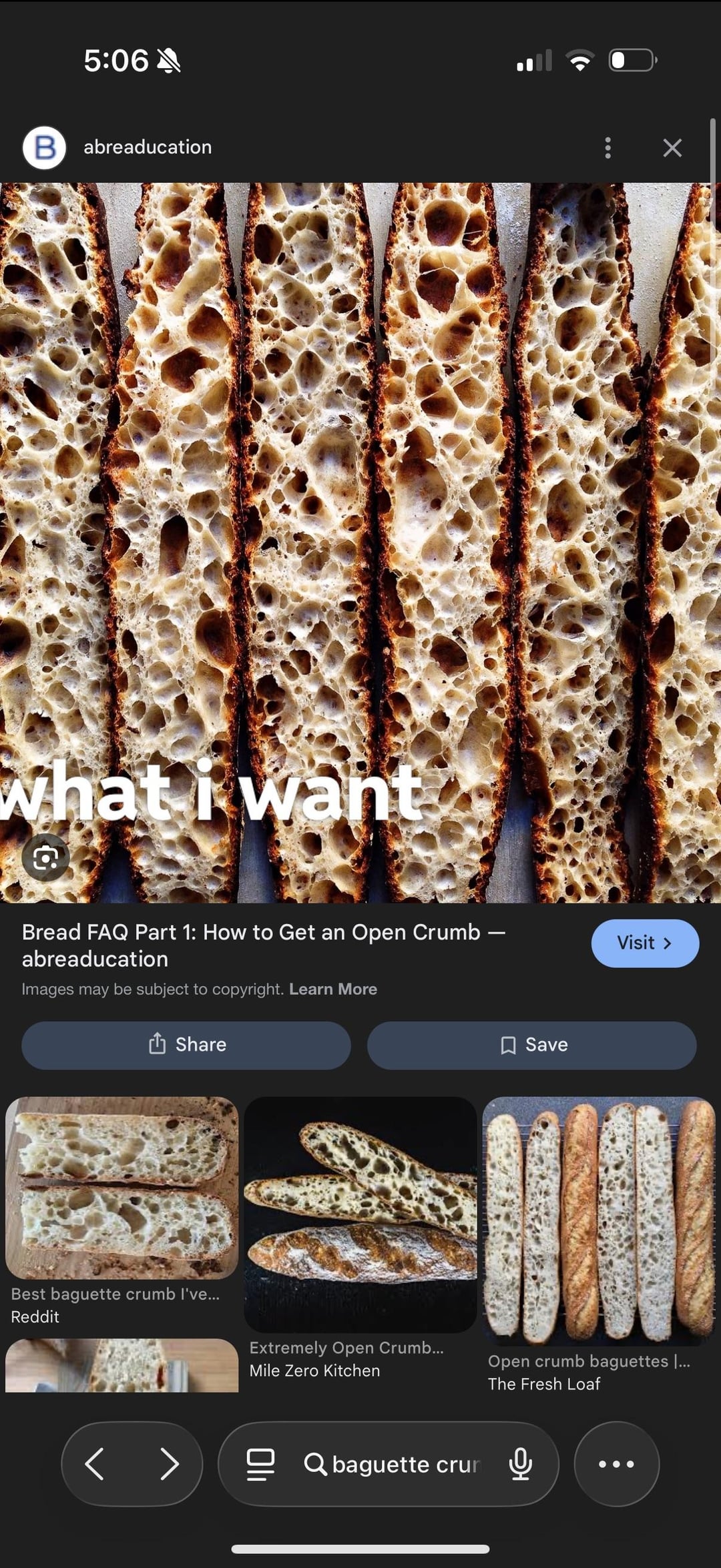 how to get open lacy crumb baguette? - Dining and Cooking