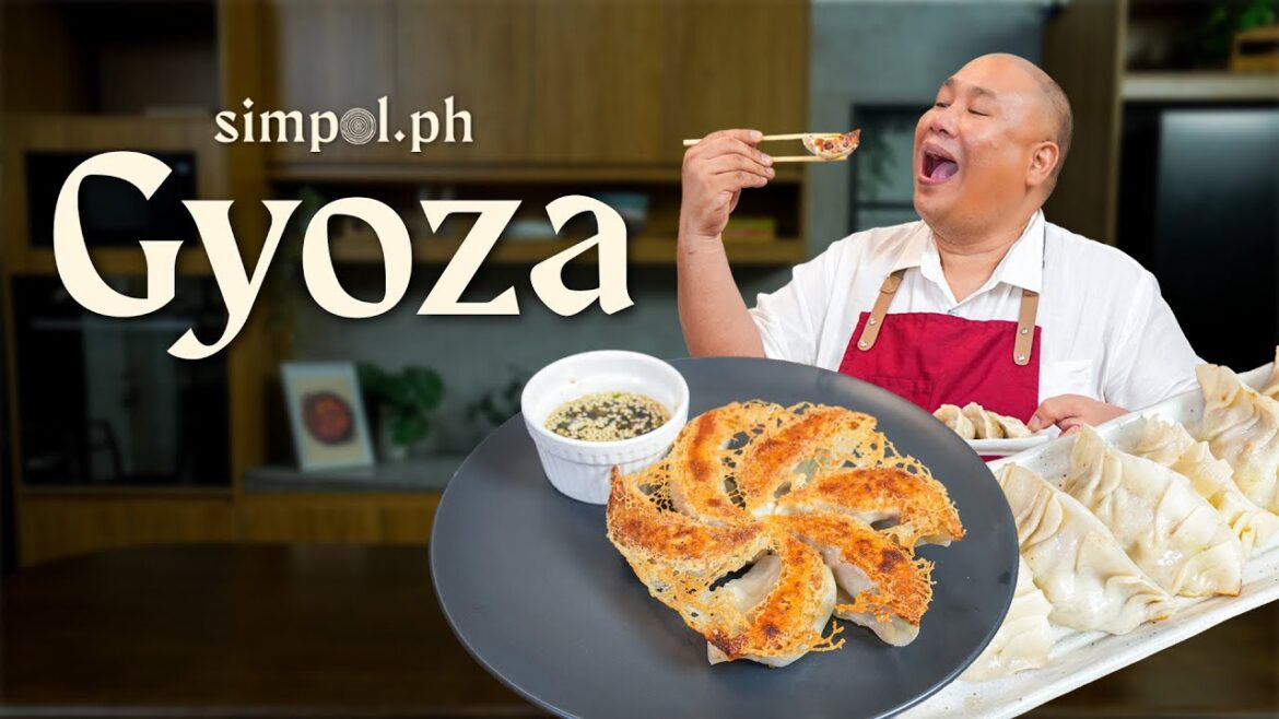 How to Make Crispy and Juicy Gyoza | Easy Homemade Dumpling Recipe by ...