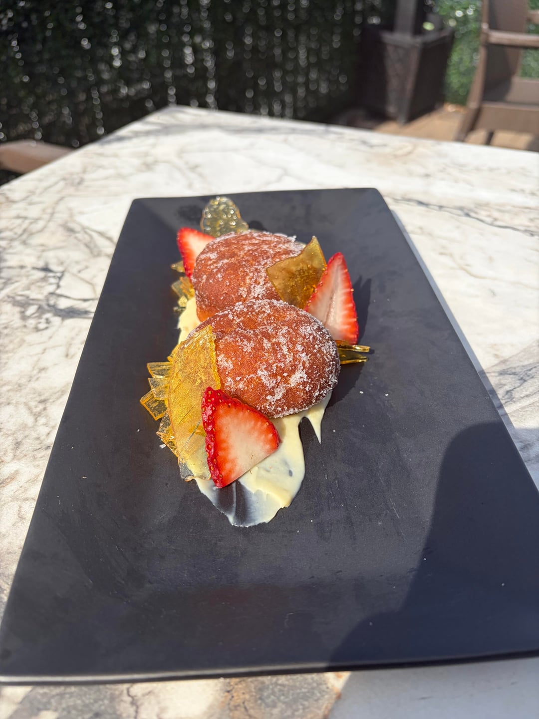 Strawberry gochujang donuts - Dining and Cooking