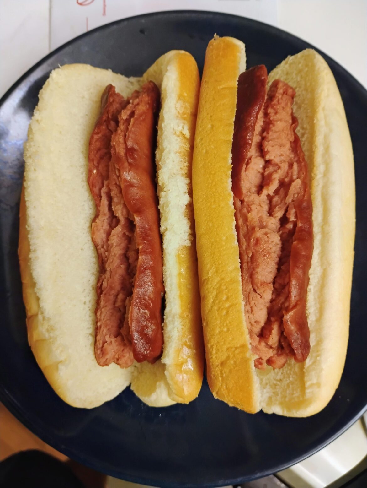 Accidentally put my hot dogs in the microwave for 3 min instead of 30 ...