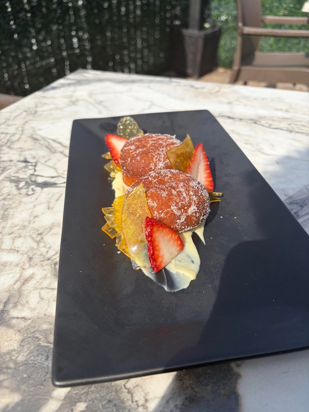 Strawberry gochujang donuts - Dining and Cooking