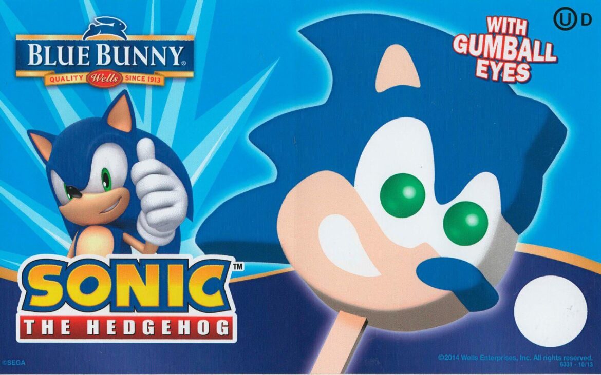 where can i find sonic the hedgehog ice cream - Dining and Cooking