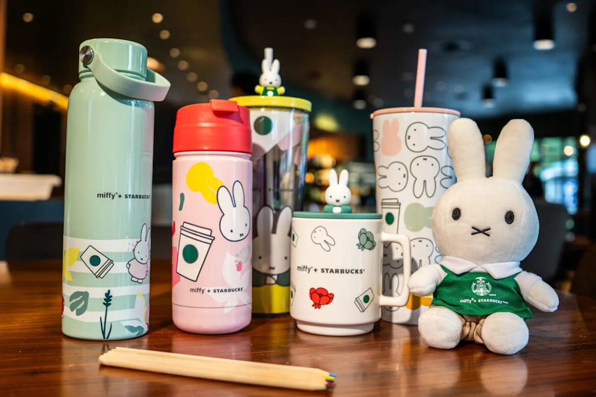 The Miffy + Starbucks collection lands in the U.S. and Canada on May 19 ...