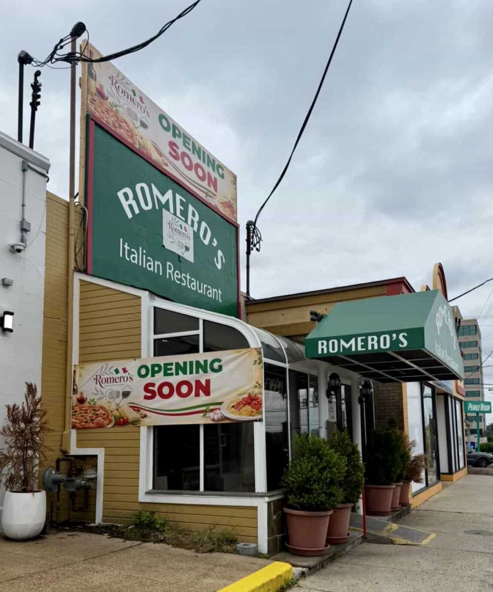 New Italian Restaurant Romero’s Set to Open - Dining and Cooking