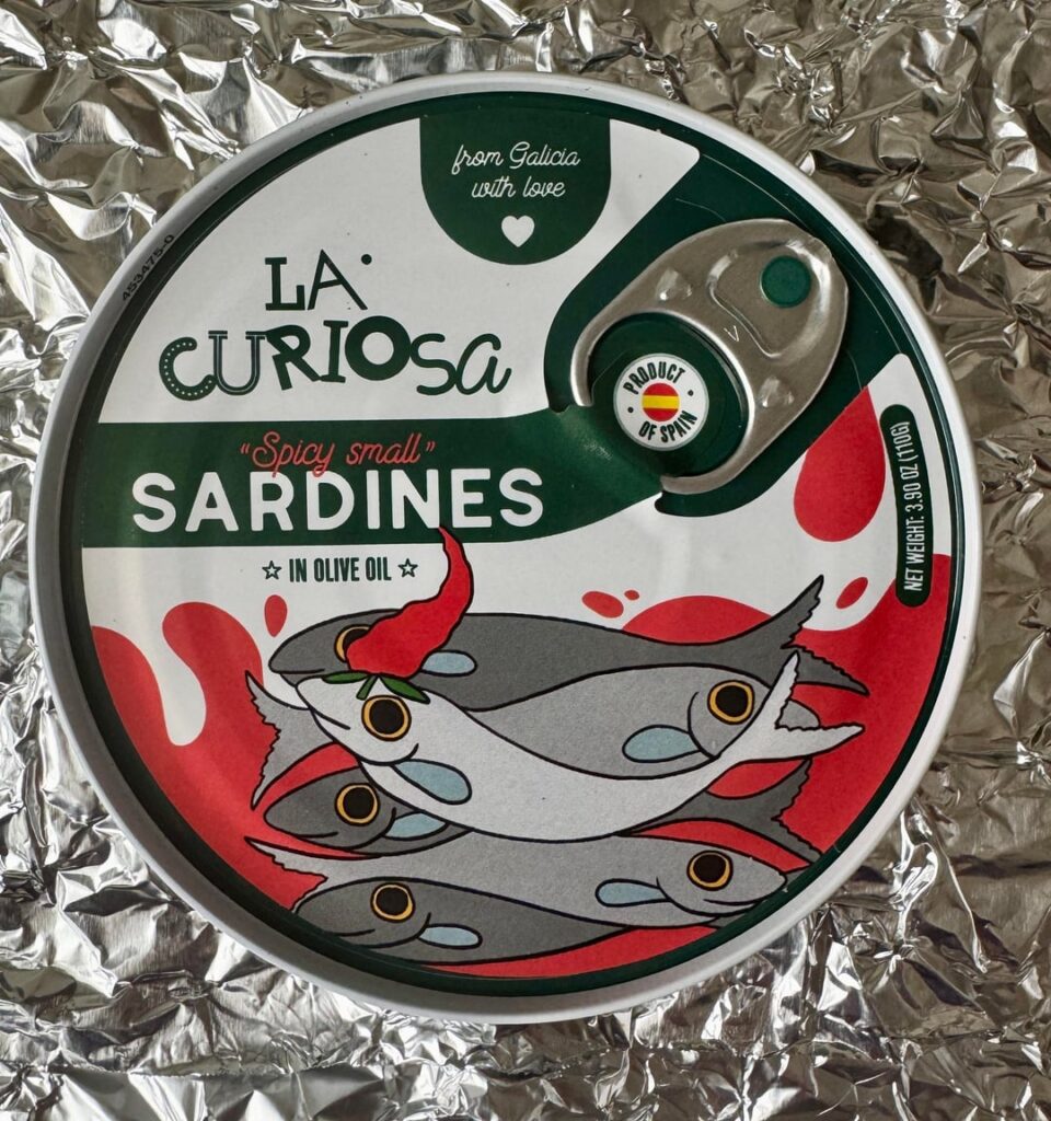 La Curiosa Small Spiced Sardines - Dining and Cooking