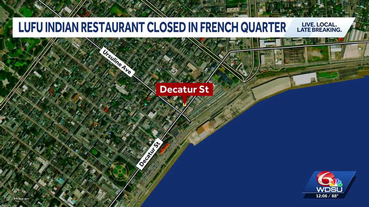 French Quarter restaurant, Lufu Nola, closing due to construction ...